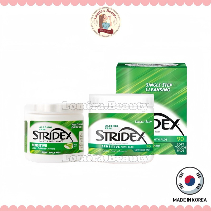 Stridex Soft Touch Pad (55 Pads｜90 Pads) •Stridex Pads｜Stridex棉片｜芦荟舒缓修复棉片• | Shopee Malaysia