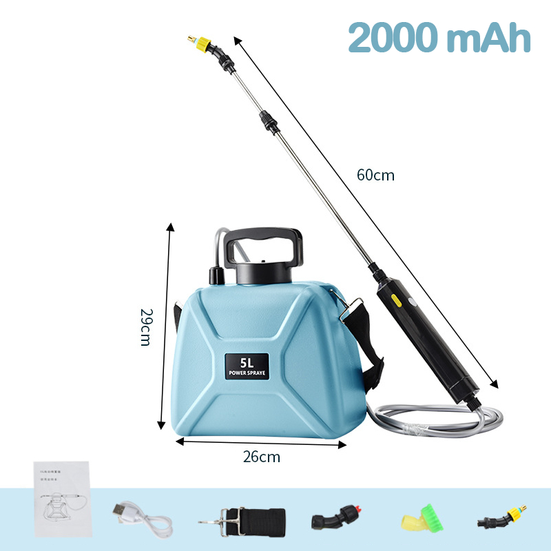 5L/8L/ Knapsack Battery Sprayer Pump Pam Racun Bateri tong racun rumput ...