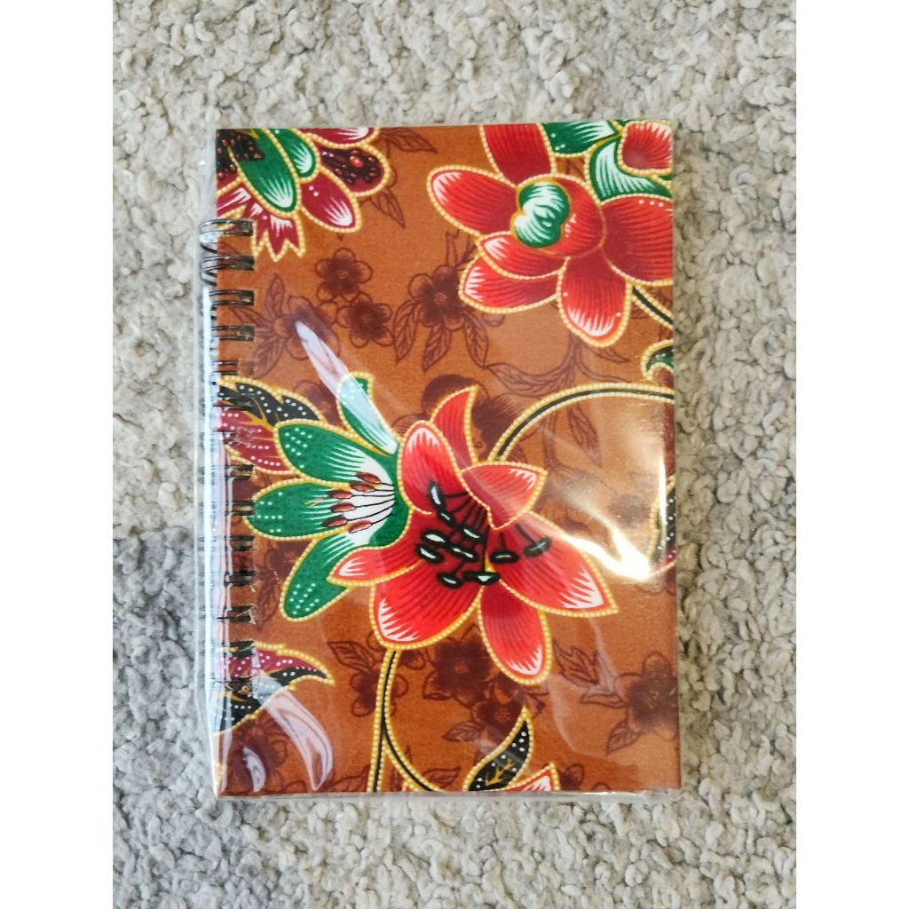 (Ready Stock) BA0026 Handmade Batik Notebook || Buku Nota Batik ...