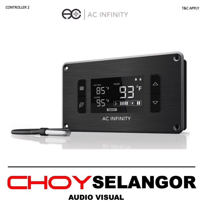 AC INFINITY Controller 2 Intelligent Thermal Fan Controller Single Zone ...