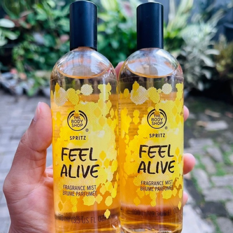 THE BODY SHOP FEEL ALIVE body mist | Shopee Malaysia