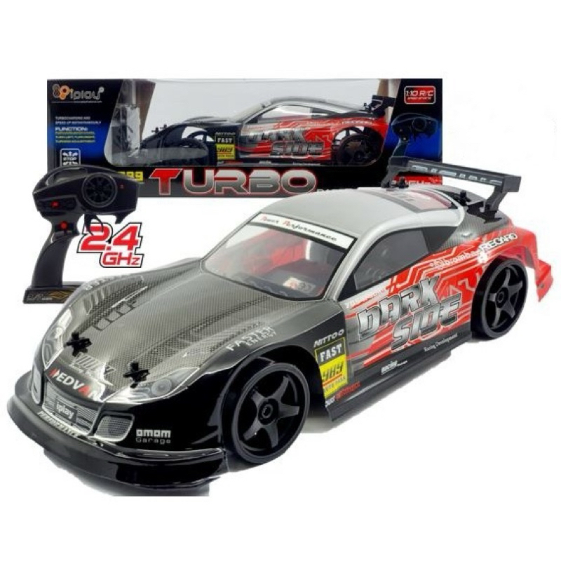 TURBO 4WD RC Car DRIFT 2.4g 9v scale 1.10 70km/h big saiz turbo remote ...