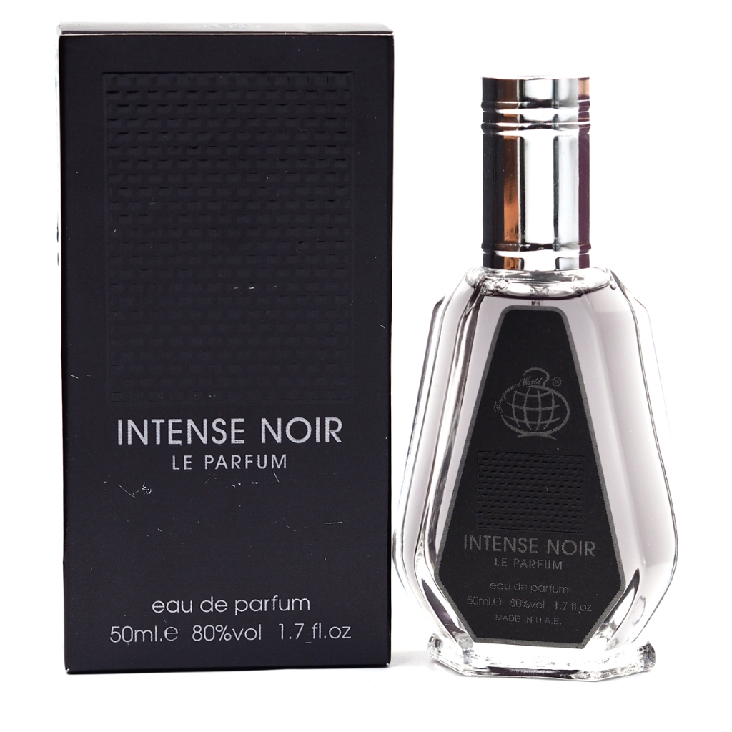 Intense Noir Eau De Parfum 50ml form Men by Fragrance World , Minyak ...
