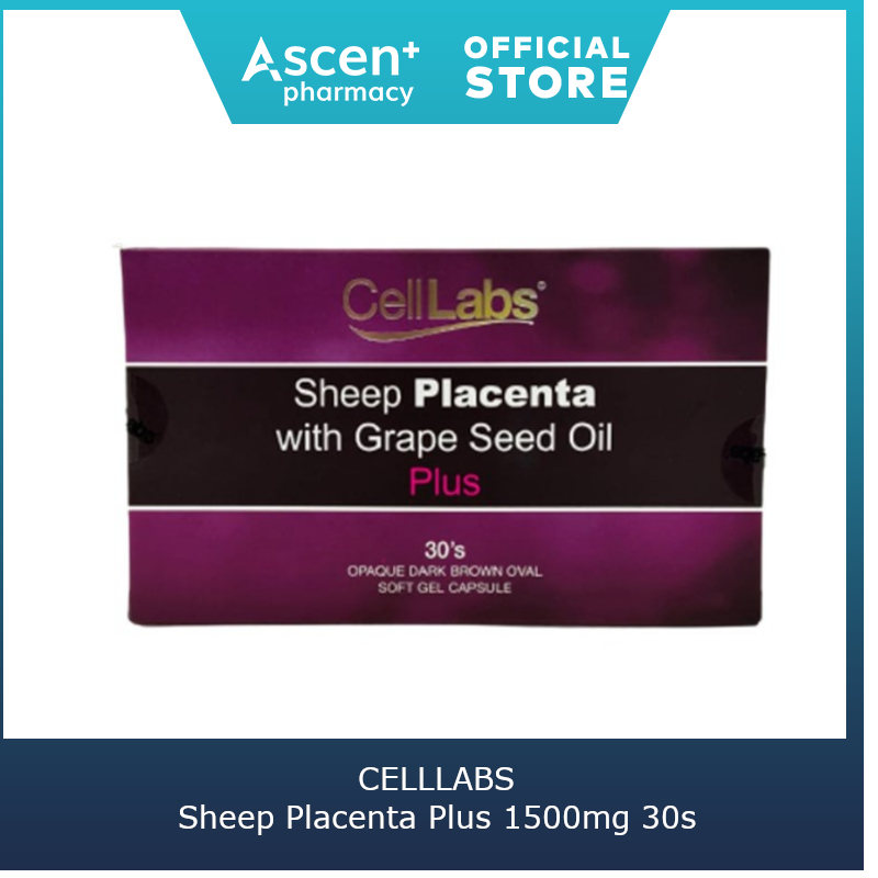CELLLABS Sheep Placenta Plus 1500mg [30s] | Shopee Malaysia