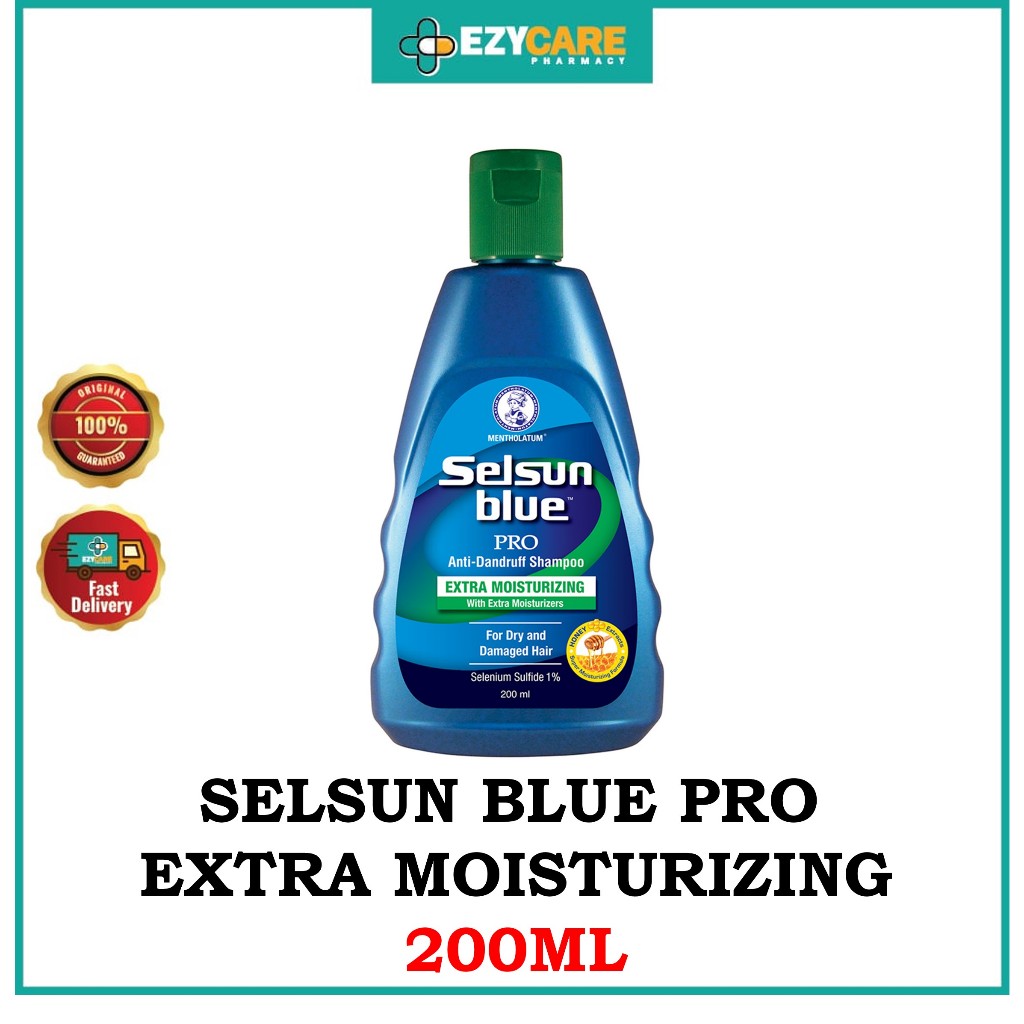 SELSUN BLUE PRO ANTI-DANDRUFF SHAMPOO EXTRA MOISTURIZING WITH EXTRA ...