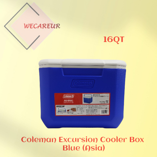 Coleman Excursion Cooler Box Blue Asia 16QT | Shopee Malaysia