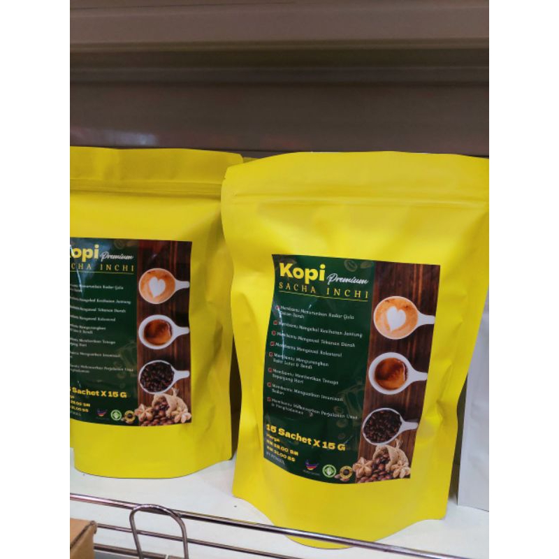 KOPI SACHA INCHI DAN TEH DURIAN BELANDA | Shopee Malaysia