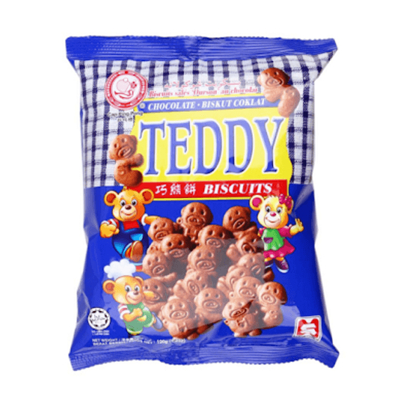Cap Ping Pong Flying Fish Biscuits / Chocolate Teddy Biscuits120g Hup ...