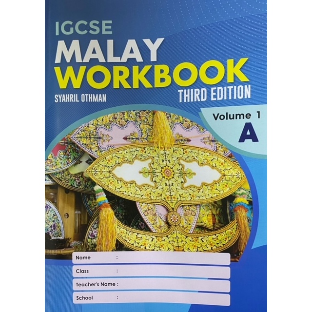IGCSE MALAY WORKBOOK VOLUME 1 A (THIRD EDITION) | Shopee Malaysia