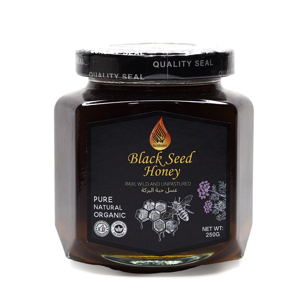 Al-firdous Black Seed Honey Pure Natural Organic 250g | Shopee Malaysia