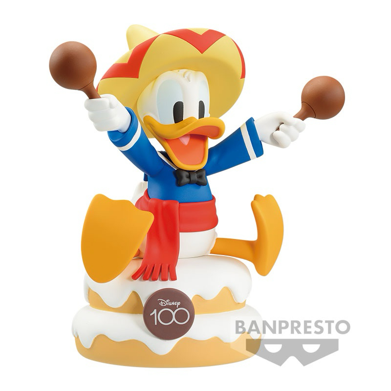 BANPRESTO Disney Characters Sofubi Figure-DONALD DUCK-Disney 100th Anniversary ver. | Shopee ...