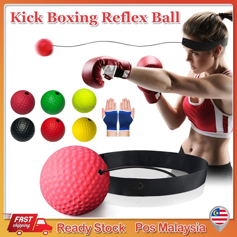 Adult Kick Boxing Reflex Ball Fight Ball Punching Speed Training Gym ...