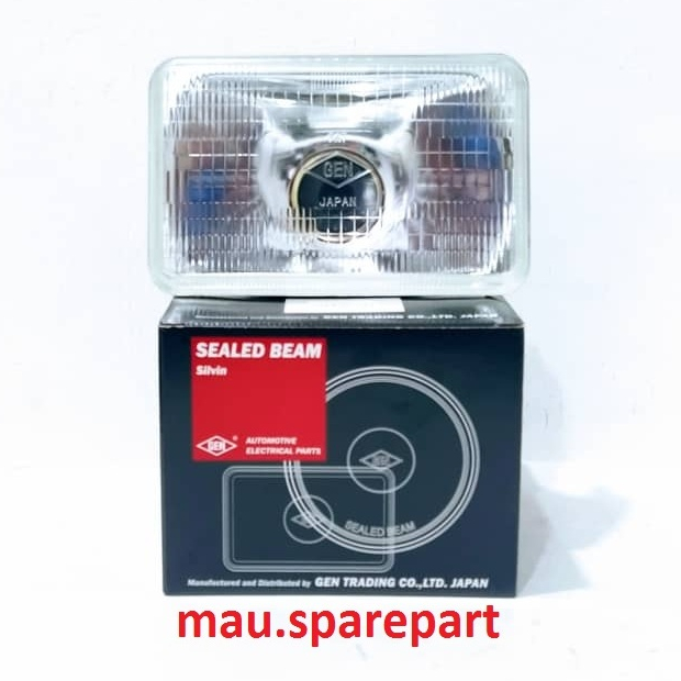 GEN Sealed Beam Headlamp 12v WITH Bulbs H4 60/55w 4652 H4 (GH4SB-5Q ...