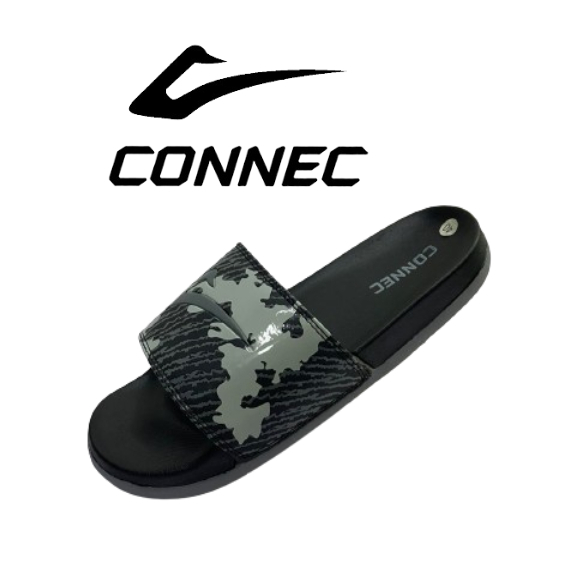 READY STOCK Sandals Connec Men's Lightweight dark grey | Shopee Malaysia