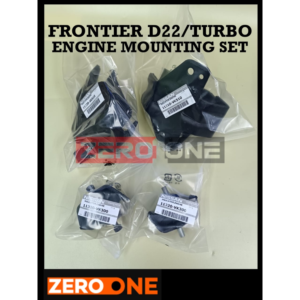 NISSAN FRONTIER D22 / TURBO ENGINE MOUNTING SET | Shopee Malaysia