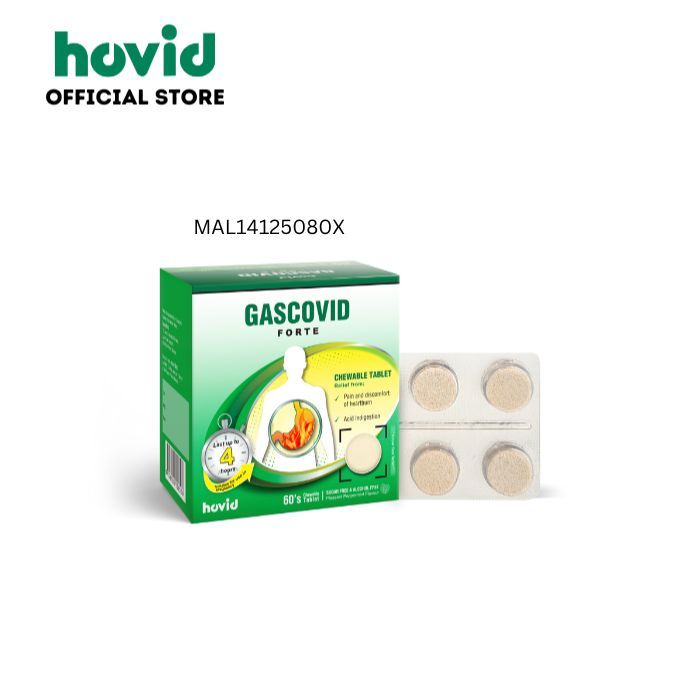 (EXP: JUN 2027) Gascovid Forte Tablet 10x6’s | Shopee Malaysia