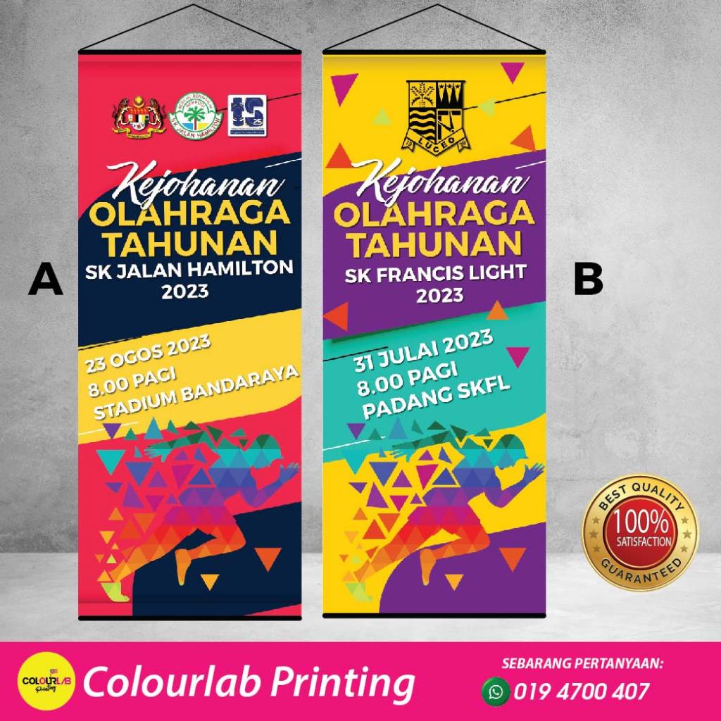 Banner sukan tahunan sekolah | Shopee Malaysia