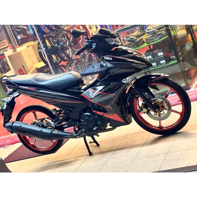 COVERSET Y15ZR V1/V2 EXCITER BATMAN HITAM MERAH SPECIAL EDITION HLY ...