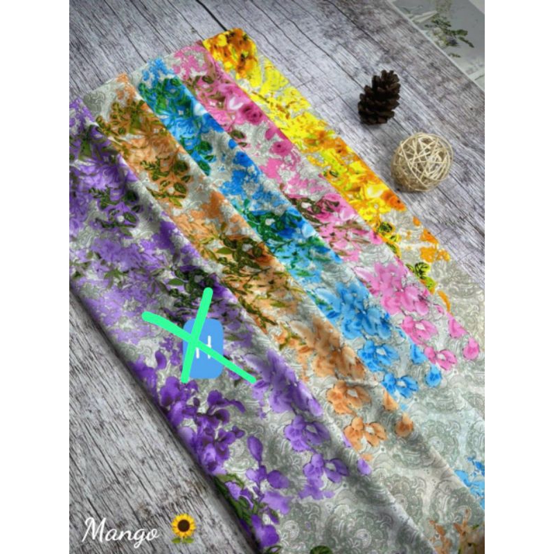 Kain Mango Silk Vietnam | Shopee Malaysia