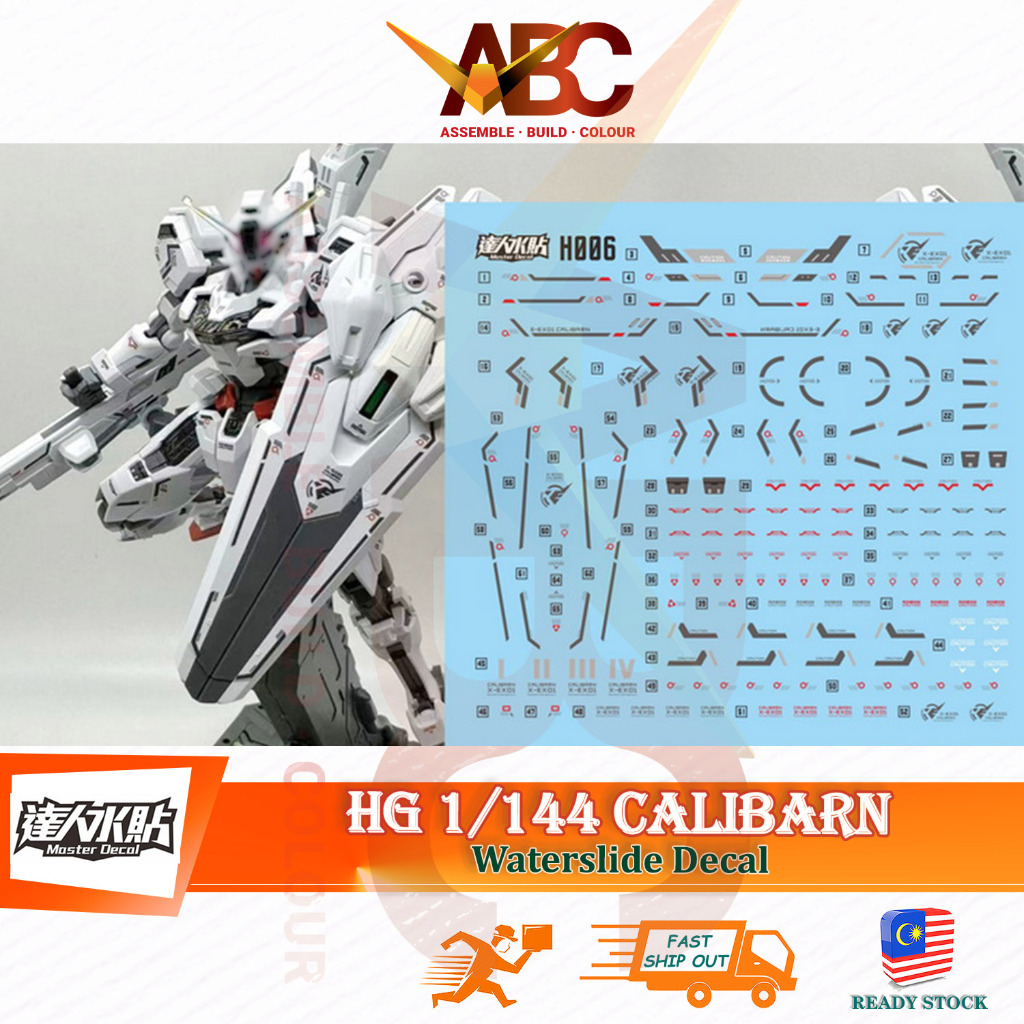 (Master) Waterslide Decal - HG 1/144 Calibarn X-EX01 TWFM Witch from ...