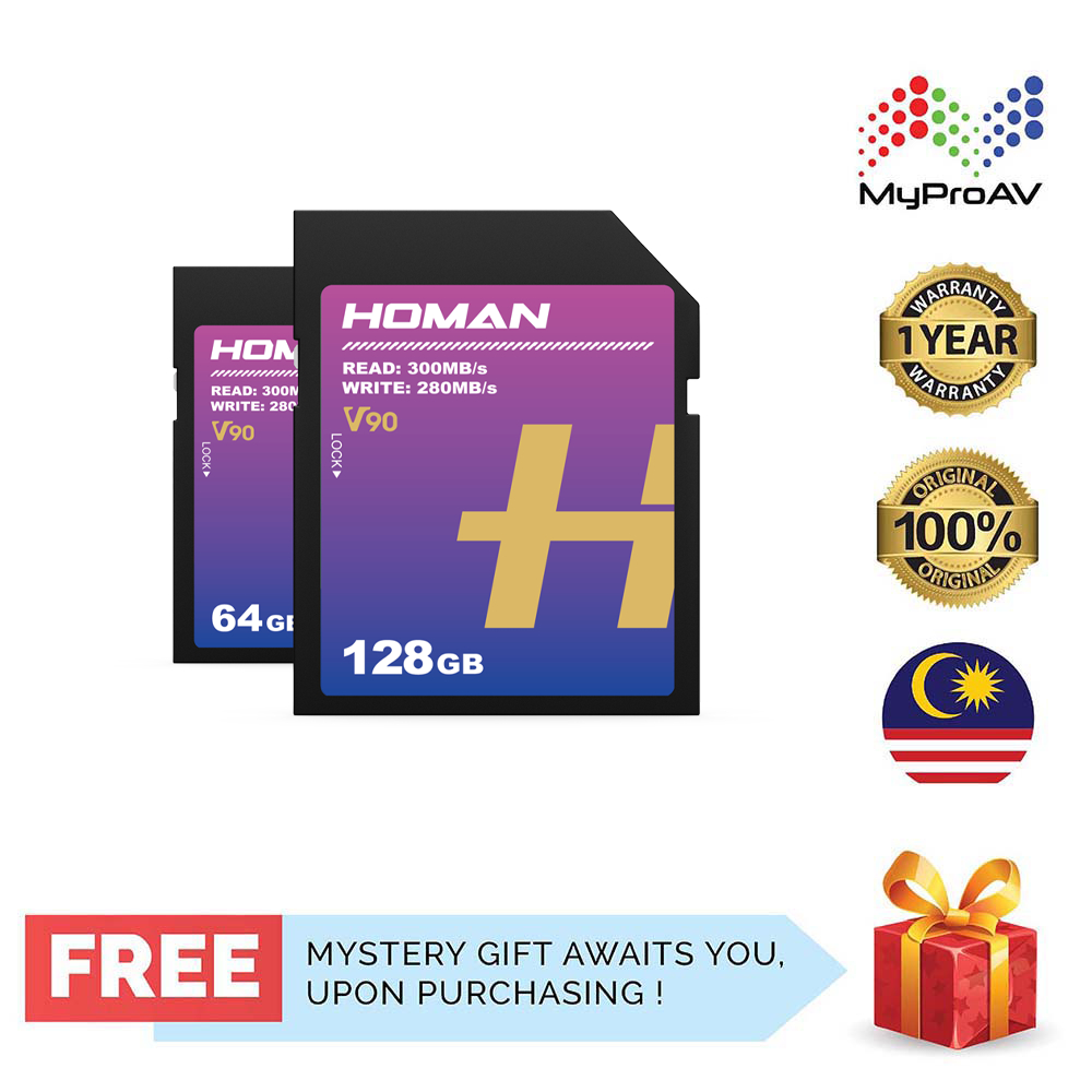 Homan UHS-II SD Card (v90) | Shopee Malaysia