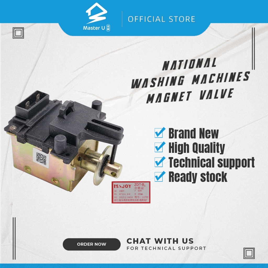 NATIONAL WASHING MACHINES MAGNET VALVE-MG-43W | Shopee Malaysia