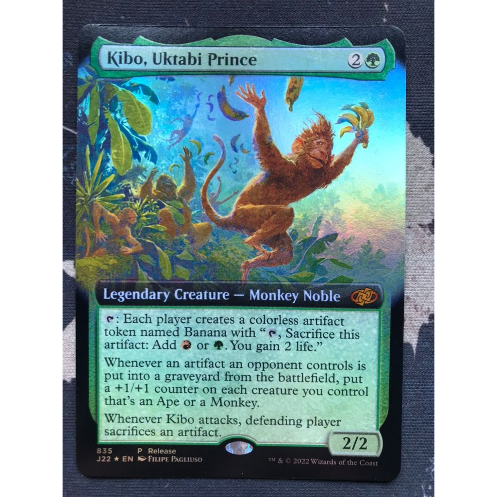 MTG singles Kibo, Uktabi Prince foiled promo | Shopee Malaysia