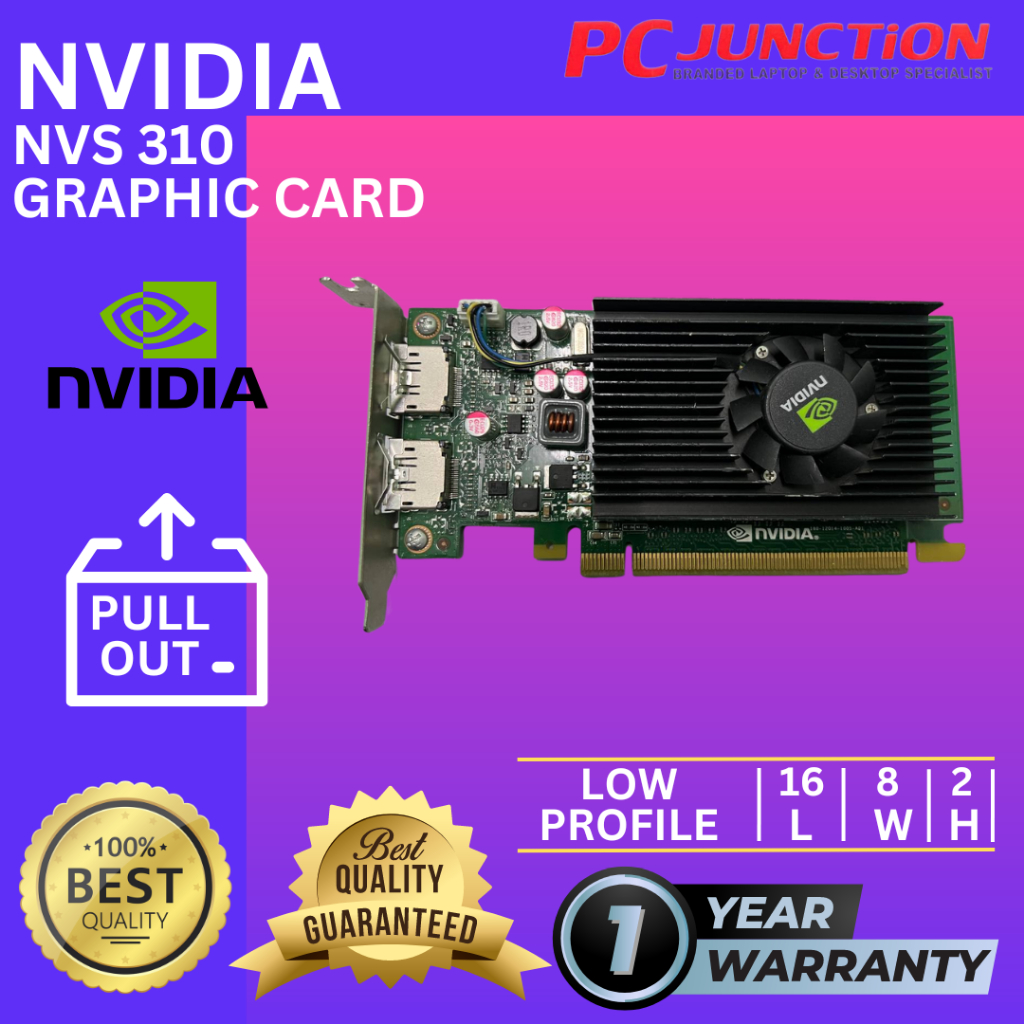 NVIDIA NVS 310 GRAPHIC CARDS - 512MB DDR3 | Shopee Malaysia
