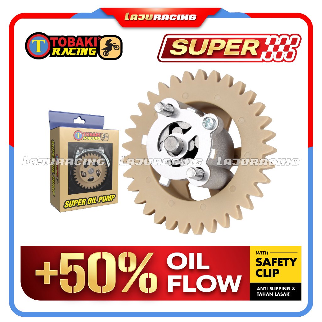 TOBAKI RACING Super PRO Oil Pump Y15 LC135 4S 5S Y16 EX5 CLASS1 LAGENDA SRL 110 115 Fi RS150 ...