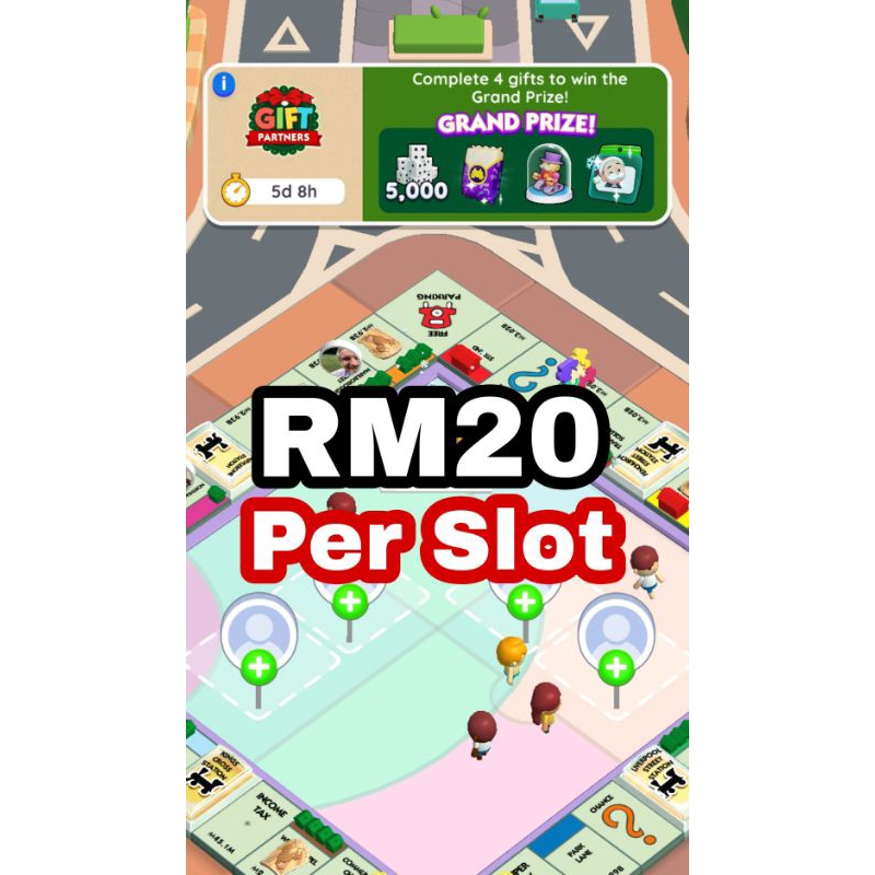 Monopoly Go Gift Partner | Shopee Malaysia