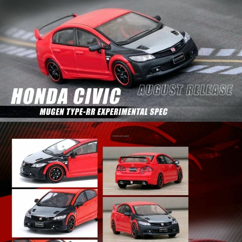 HONDA CIVIC MUGEN RR FD2 MODEL 1:64 EXPERIMENTAL SPEC INNO64 REPLACEMENT | Shopee Malaysia