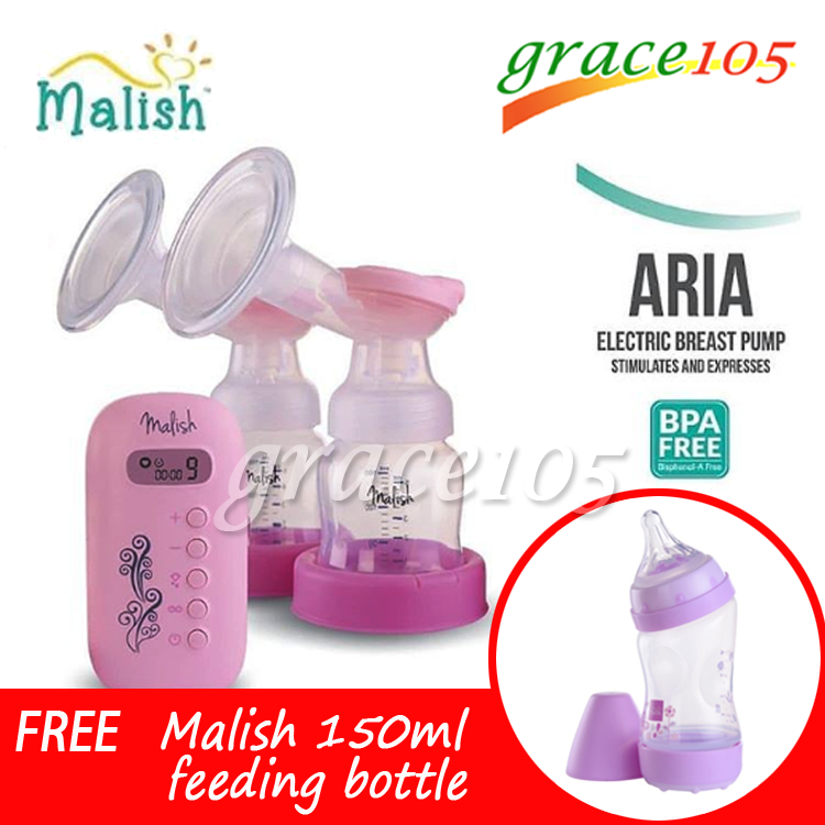 Malish Aria Electric Double Breast Pump (2 yr warranty) | Shopee Malaysia