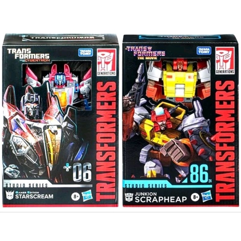 Transformers Studio Series Voyager 86 Scrapheap 06 Starscream Gamer ...