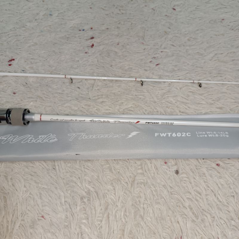 Fixory White Thunder Spinning And Bc Rod Ready Stocks | Shopee Malaysia