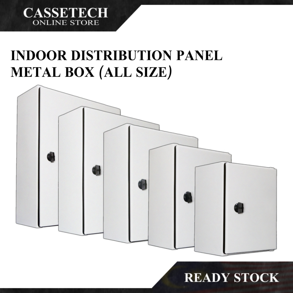 INDOOR DISTRIBUTION MULTI DB METAL BOX BOARD ELECTRICAL CLAD KOTAK BESI ...