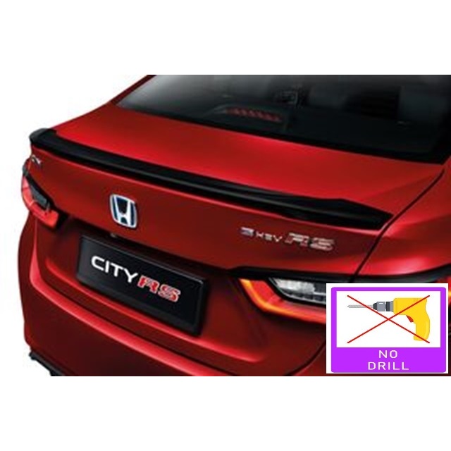 HONDA CITY 2020 - 2023 GN OEM RS ABS LIP SPOILER & 3M PROMOTER TAPE PRIMER [ READY STOCK / ADA ...