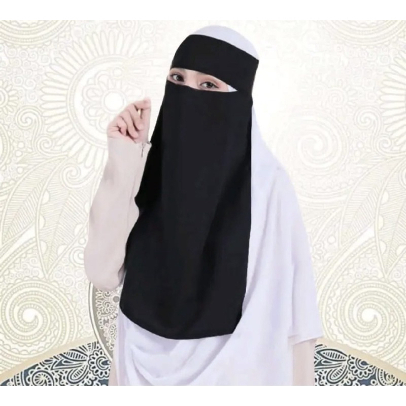 🌹Hot Sale 🌹 Hight Qulaity Nikab (Purdah )Muslimah Fashion black and ...