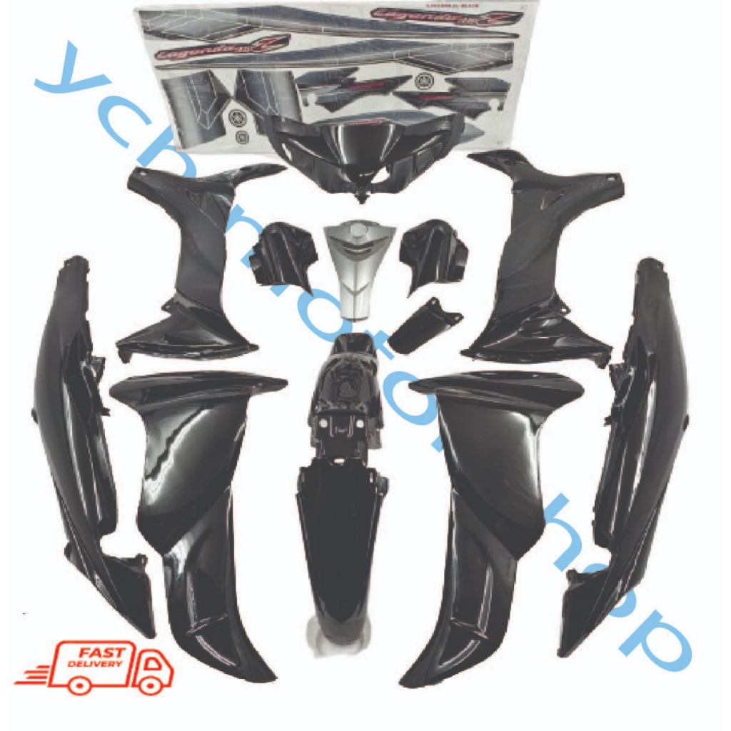 YAMAHA SRL110Z SRL110ZR SRL110 Z ZR LAGENDA 110Z LAGENDA 110 ZR M-SEKI COVER SET BODY COVER SET ...
