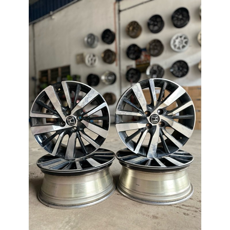 Rim 2nd 14” 15" dan 16 & 17 pcd100/pcd114 viva/saga/myvi/alza/wira ...