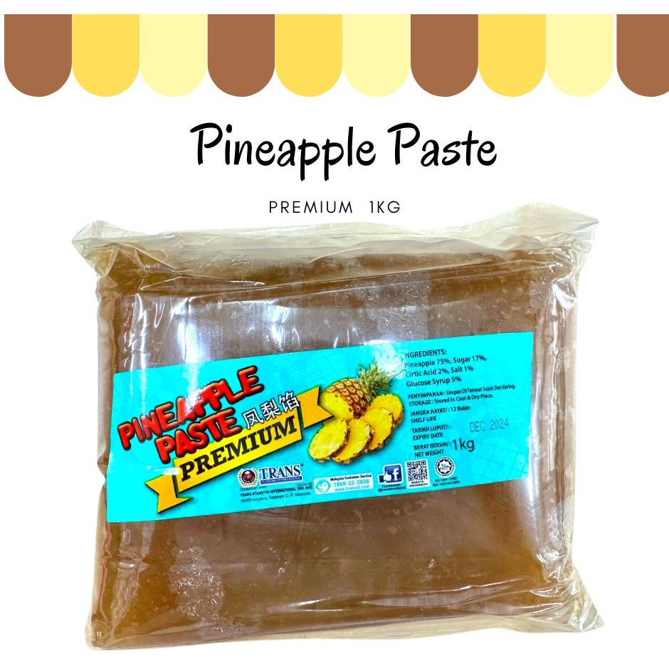 Premium Pineapple Paste 1kg (Thailand Pineapple) 泰国黄梨馅 | Shopee Malaysia