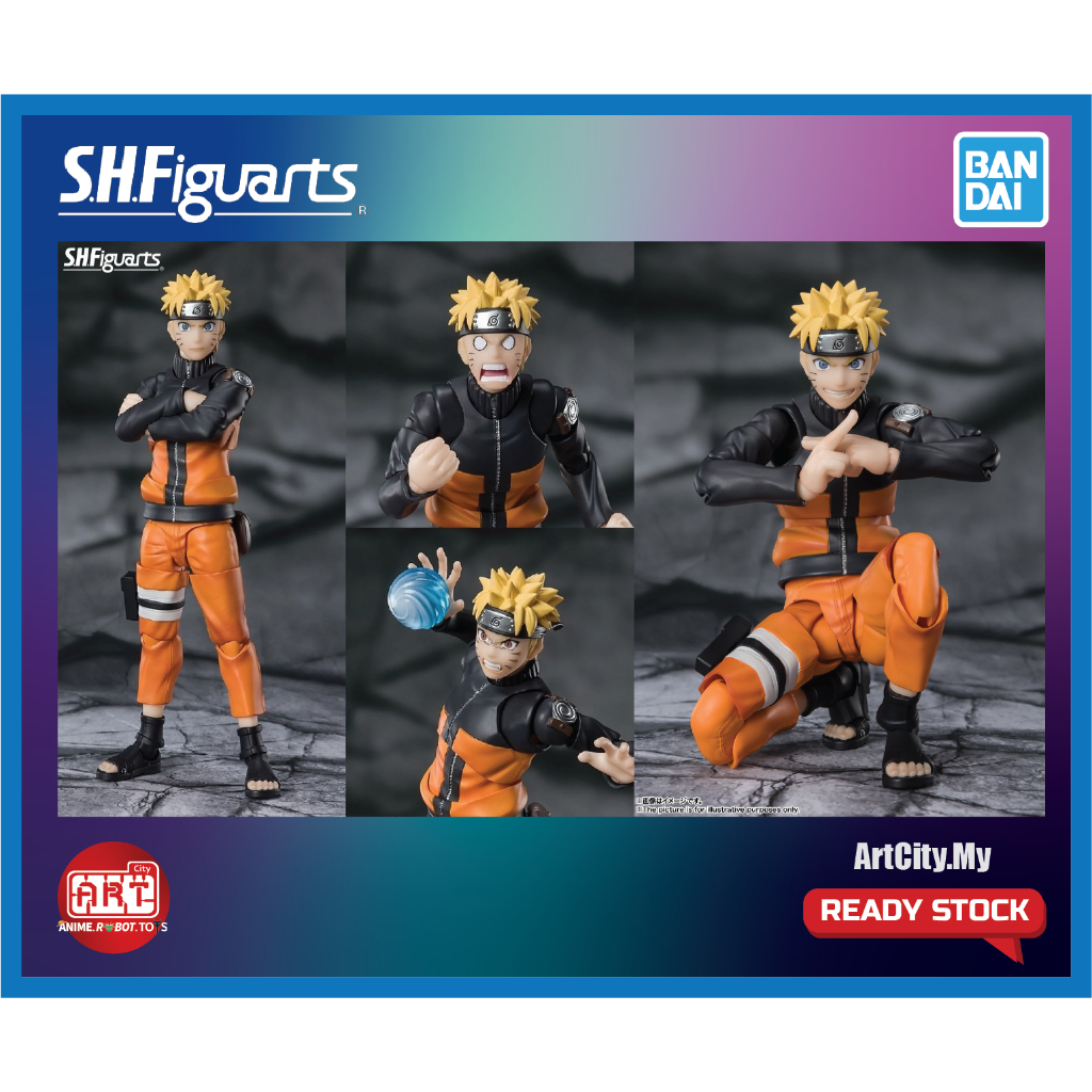 Bandai S.H.Figuarts - SHF Naruto Uzumaki - The Jinchuuriki entrusted ...