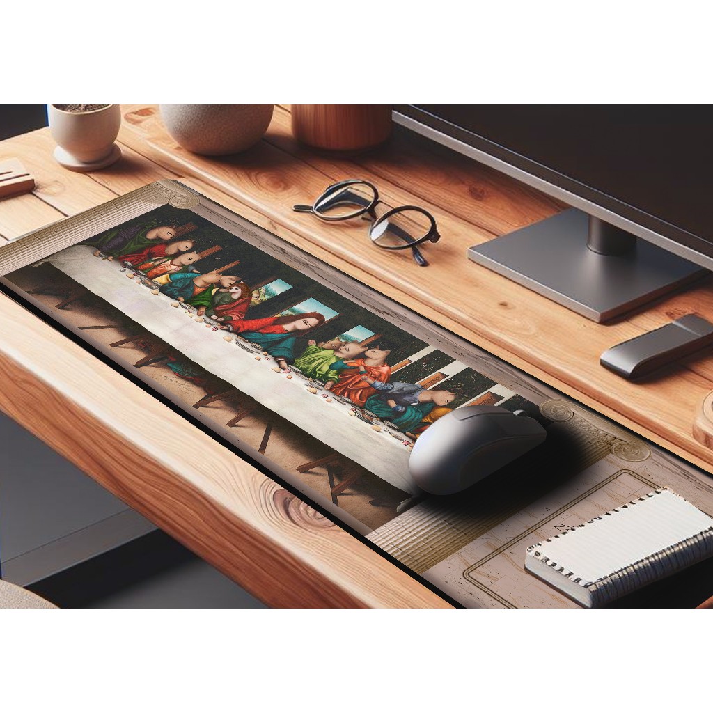 Catbear's Mouse Pad, 800*300mm Smooth Surface, Unique Design, long ...