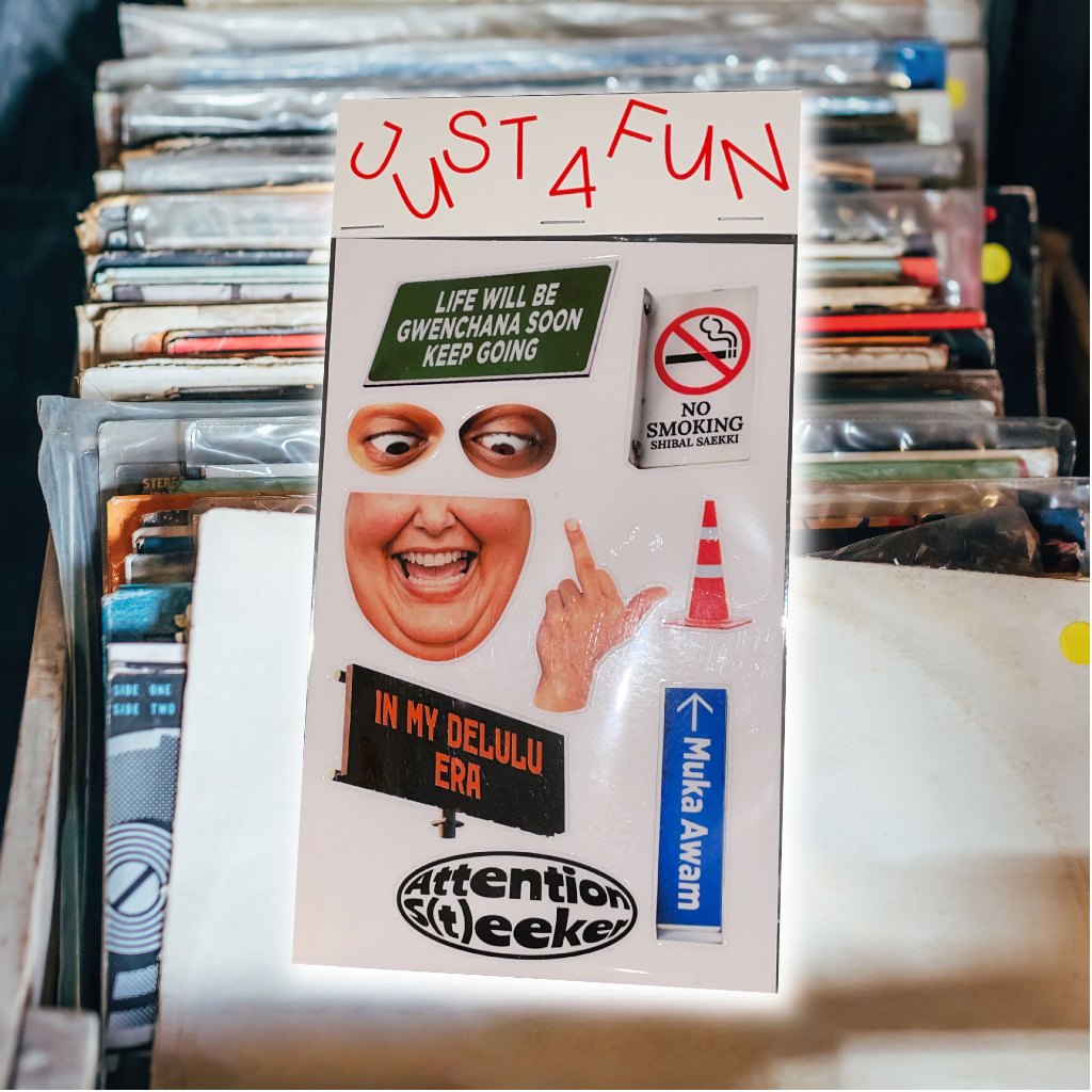 Just 4 Fun Sticker Sheet | Shopee Malaysia