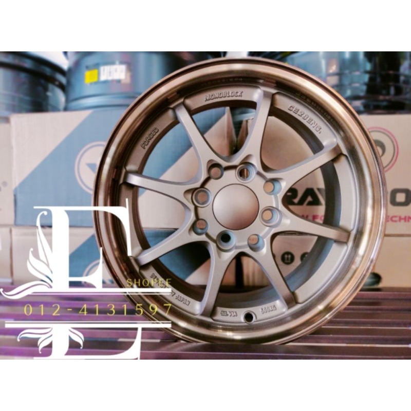 NEW SPORT RIM 14 INCH CE28 RM840 4PC RIM MYVI IRIZ SAGA AXIA (KENA BELI ...