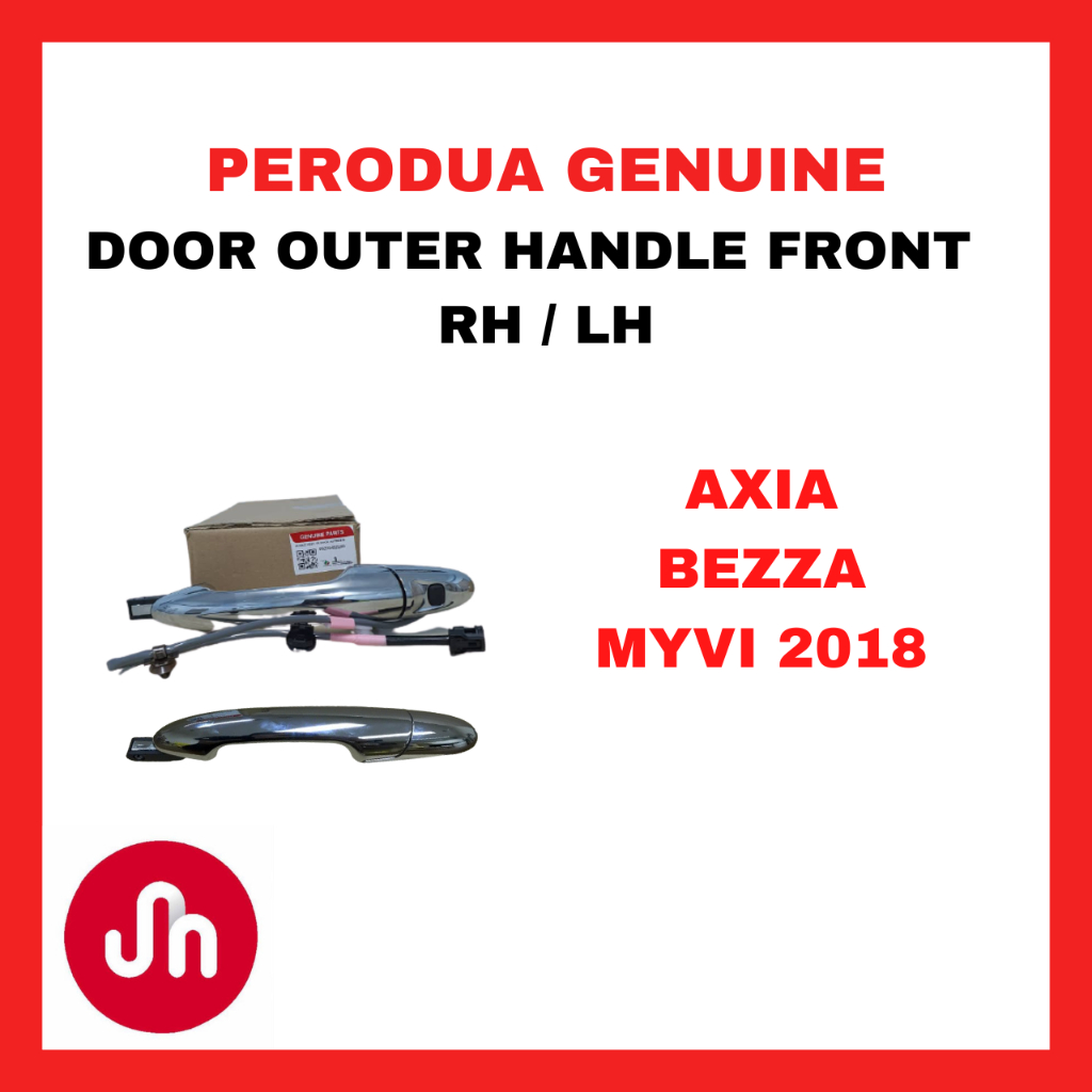 PERODUA GENUINE MYVI AXIA BEZZA DOOR OUTER HANDLE FRONT RH (Driver Side ...