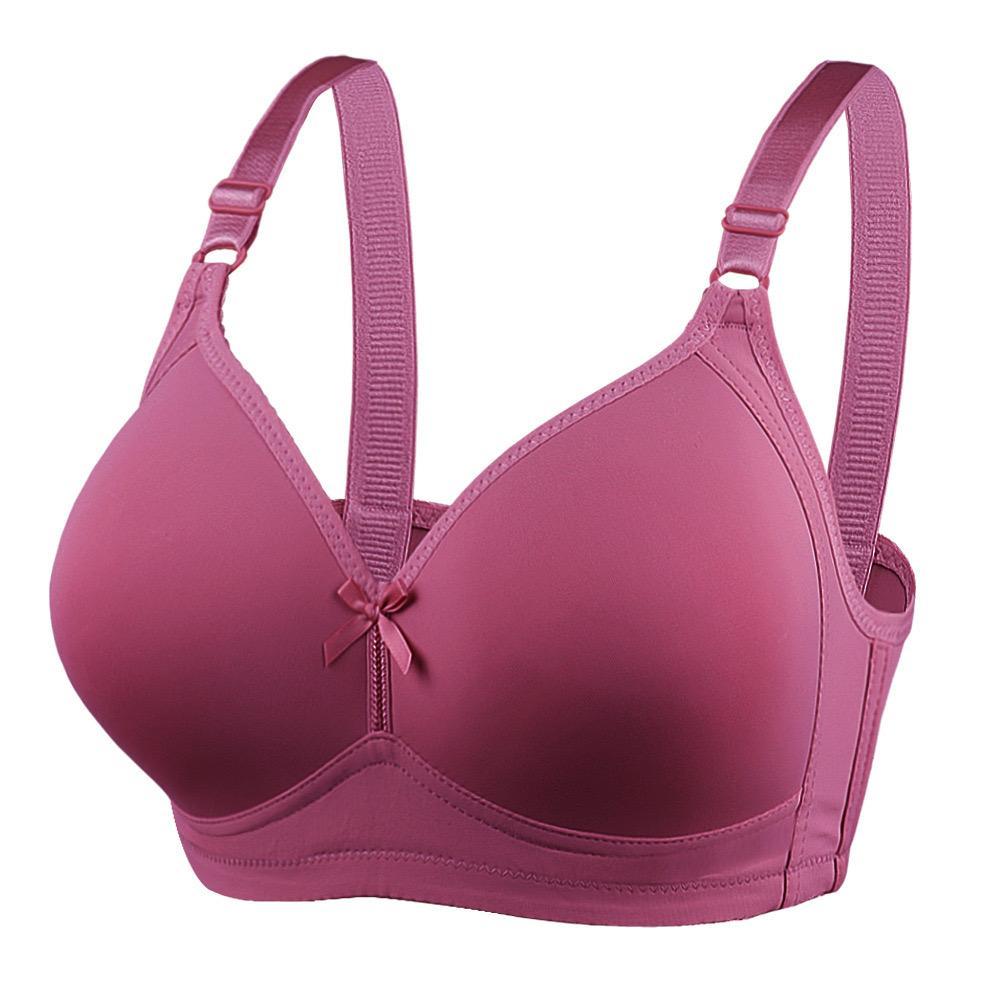 Wireless Bra Women Plus Size Cup D 42-52 Bra Full Cup Baju Dalam Wanita ...