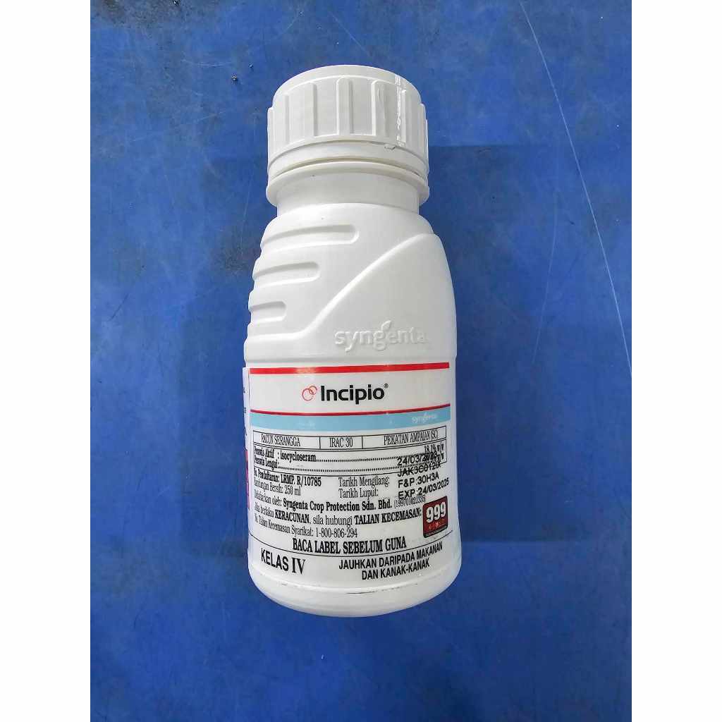 (+-250ml) Racun serangga isocycloseram ---- 18.1%w/w Syngenta Incipio ...