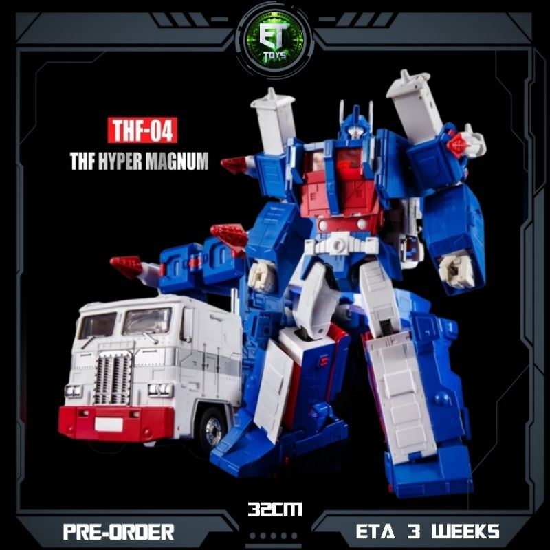 THF Hyper Magnum Toy House Factory Ultra Magnus G1 Transformers NOT MP ...