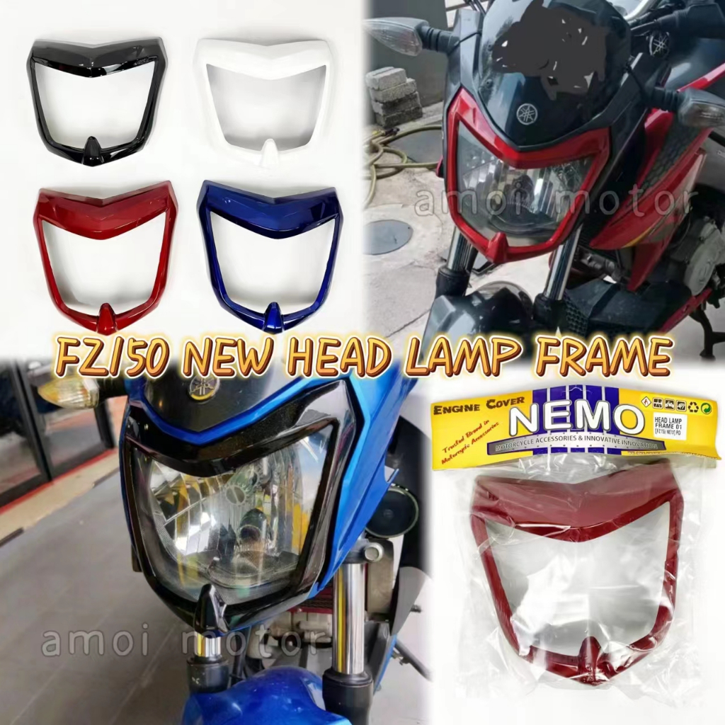 FZ150 NEW V3 HEAD LAMP FRAME HEAD LAMP COVER FZ150 NEW | Shopee Malaysia