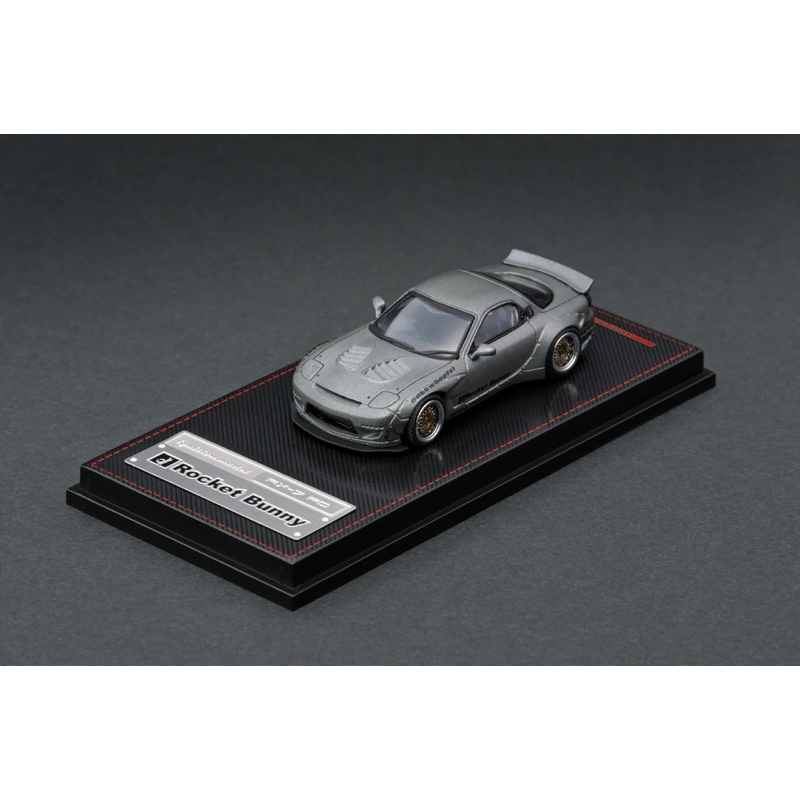 Ignition Model 1/64 Rocket Bunny Mazda RX-7 (FD3S) - Titanium Gray | Shopee Malaysia